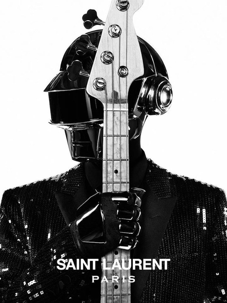 La suite de la Campagne Saint Laurent : Les Daft Punk – La Créa Française