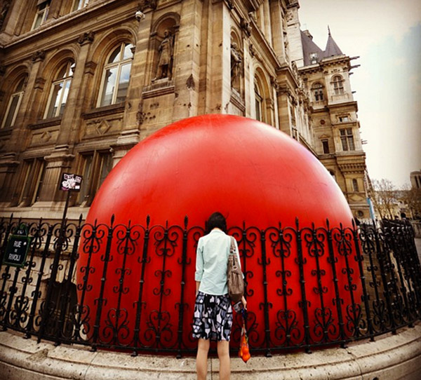 Le RedBall Project est à Paris en ce moment – La Créa Française